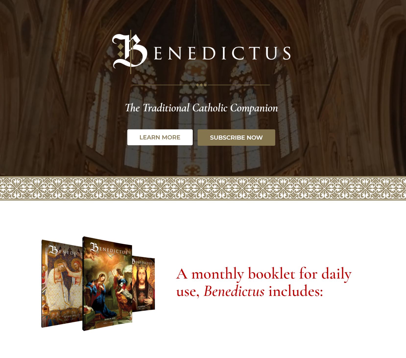 Check Out Benedictus! – Una Voce Des Moines